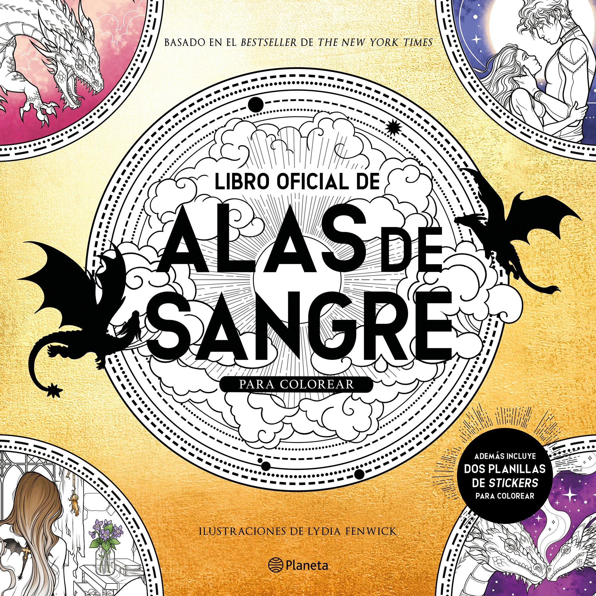 Libro oficial de Alas de sangre para colorear - Lydia Fenwick – Planeta ...