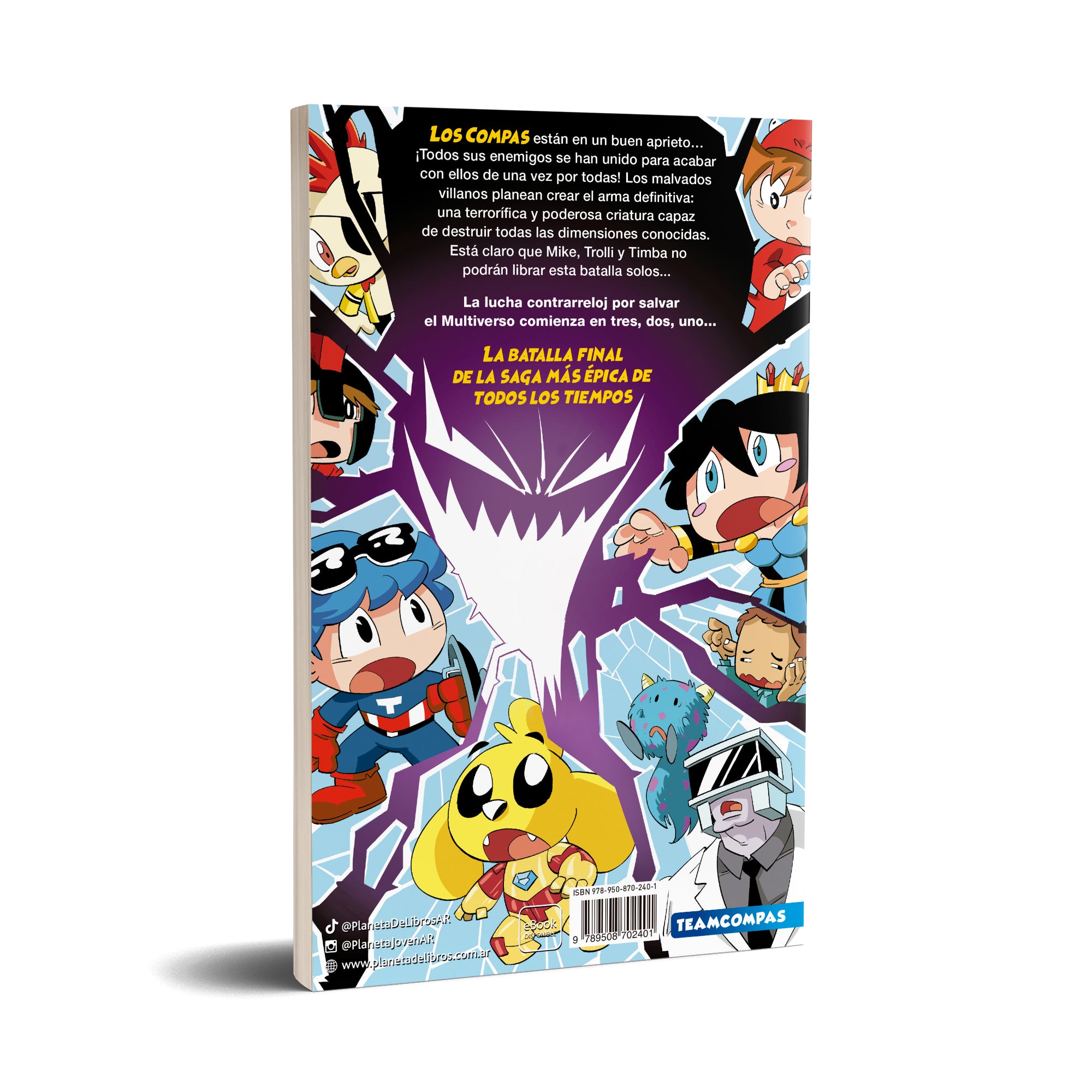 Compas 10. Los Compas y el fin del Multiverso – Planeta de Libros Argentina